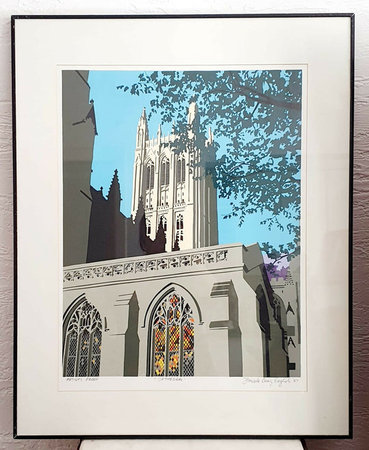 Quadro com maravilhosa serigrafia do artista americano Joseph Craig En ...